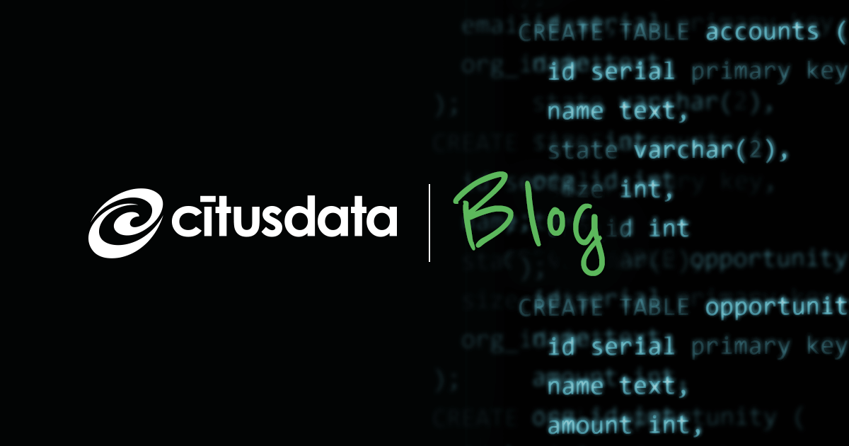 Citus Data Blog Archive | Citus Data - Citus Data